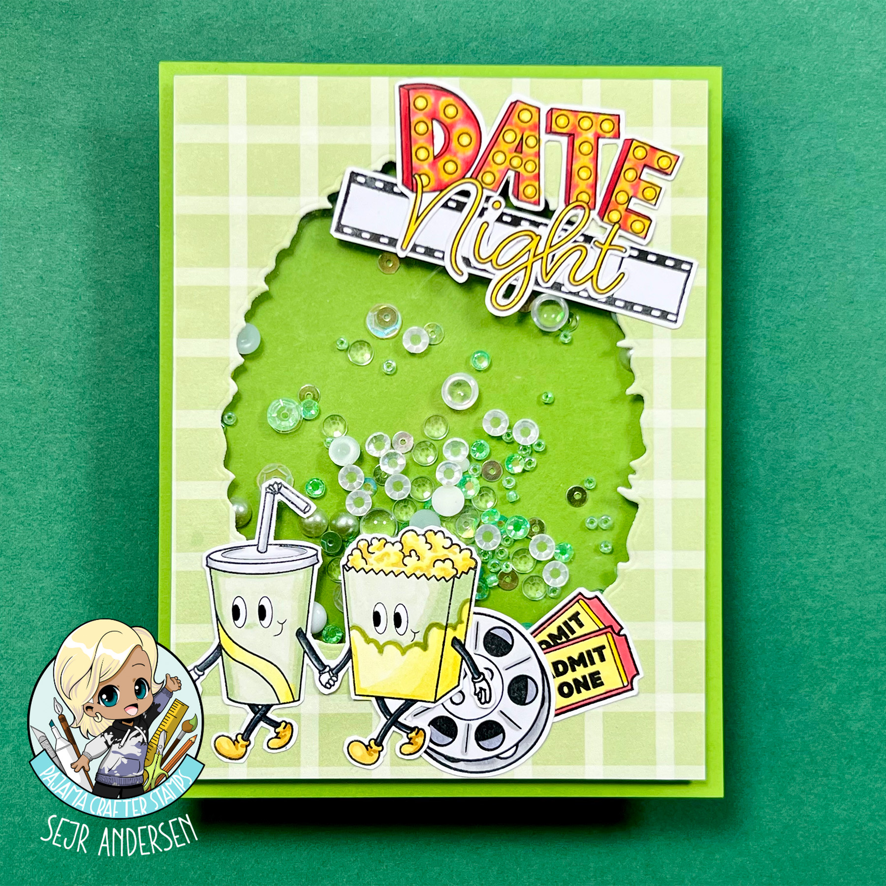 Pajama Crafter Stamps – Date Night - CraftCrab
